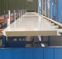 China China Factory Roofing A1 Fireproof Hidden Screws 3 Ribs Rock Wool Roof Sandwich Panel With Pu Edge Sealing for sale