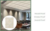 China Longtime Pvc Gypsum Board Pvc Film For Ceiling Tiles Aluminum Foil For Back for sale