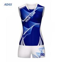 China Lightweight Quick Drying Volleyball Jersey Sublimation Sleeveless Personalized for sale