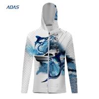 China ODM Casual Fishing Wear Shirts Lightweight Fishing Hoodies With Face Cover Anti UV for sale