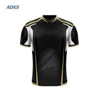 China Quick Dry Breathable Gaming T Shirt Esports Team Jersey Over Printed for sale