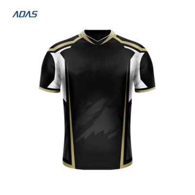 China Quick Dry Breathable Gaming T Shirt Esports Team Jersey Over Printed for sale
