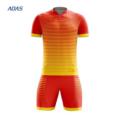 China Tie Dyed Men team Football Soccer Jersey Uniforms Sublimation Printing for sale