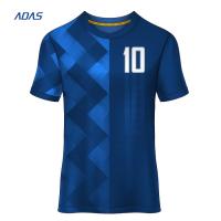 China Allover Printed reversible Soccer T Shirt Jerseys For Men Custom Promotional for sale