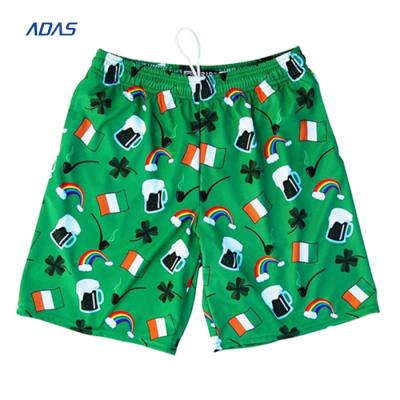 China 160g Sublimated Mesh Shorts For Women'S Fitness Running Quick Drying Spandex Polyester for sale