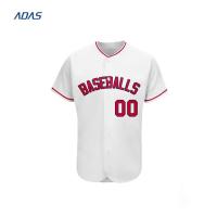 China ODM Youth Softball Uniforms Mesh V Neck Custom Youth Baseball Jerseys for sale
