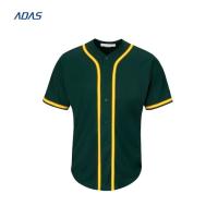 China Gradient Color Youth Sublimated Team Baseball Jerseys Tops Spangle Embroidery Breathable for sale
