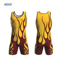 China OEM Spandex Tight Wrestling Singlet Doublet Leotard Sublimation For Unisex Youth BJJ Suits for sale