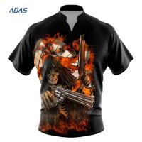 China Lightweight Plus Size Dye Sublimation T Shirts Polyester Polo With Dart Design for sale