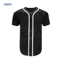 China Custom Design Embroidery Sublimation Printed Baseball Jersey Maker for sale