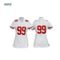 China OEM Sublimation Blank American Football Practice Jersey 100% Polyester for sale