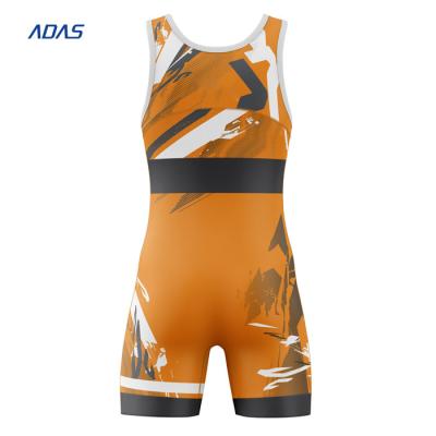 China Breathable Youth Sublimated Women Wrestling Spandex Plain 200 Grams for sale
