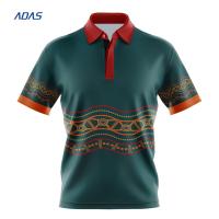 China Casual Embroidered Polyester Sublimation T Shirts Bulk Golf Polo For Women Weaving for sale