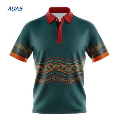 China Casual Embroidered Polyester Sublimation T Shirts Bulk Golf Polo For Women Weaving for sale