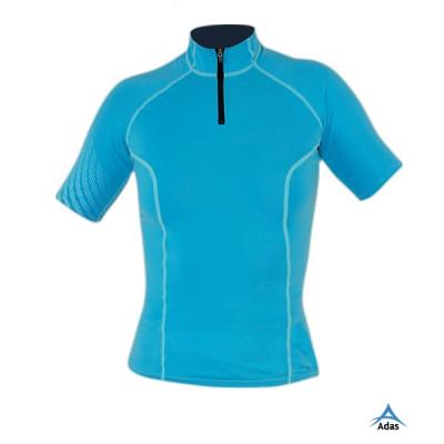 China Short Sleeve Compression Rashguard Fightwear Clothing Custom 240gsm for sale