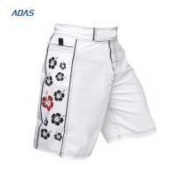 China Spandex Polyester Breathable Sublimate Fight Wear MMA Shorts Boxing For Men Custom for sale