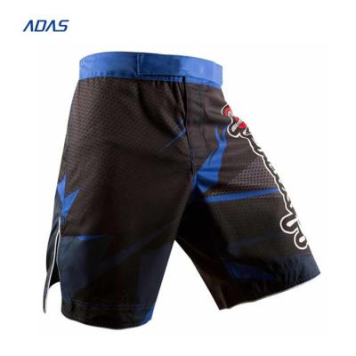China Sublimation Print Elastic Waist Boxer Fighting Shorts MMA Training Customized for sale