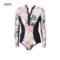 China ODM Women'S UV Swim Shirts Long Sleeve Rash Guard For Beach for sale