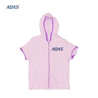China Sublimation Workout Essential Knitted Womens Polyester Tshirt Hoodie Set With Slim Fit for sale