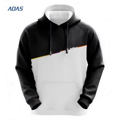 China Custom Printed 100% Polyester Fleece Sweatshirt Pullover Hoodie Anti Shrink for sale
