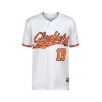 China Woman V Neck Pullover Baseball Jersey Full Sublimated Embroidery OEM for sale