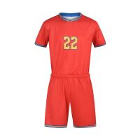 China All Over Print Sublimation football soccer jerseys youth sizes Embroidered Breathable Polyester custom for sale