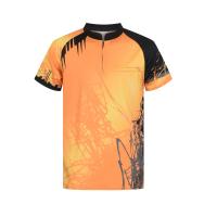 China Men'S Sublimation Embroidered Dart Tournament Shirts Polo Jersey Breathable for sale
