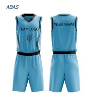 China Best Quality Basketball Uniform Sports High Quality Custom Made New Design Basketball Uniform for Men OEM Serviced for sale