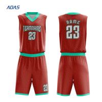 China Men Reversible Mesh 100% Polyester Breathable Short Sleeve Sublimation Latest Design High Quality New Arrival Basketball Jersey for sale