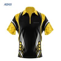 China Custom Darts Polo Shirts Wholesale Sublimation Printing Short Sleeve Jerseys For Men Women Dart Teamwear Sports Uniforms for sale