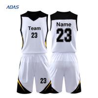 China Basketball Uniform Premium Quality Basketball team wear New Design 100% Polyester Made Basketball Uniforms for sale