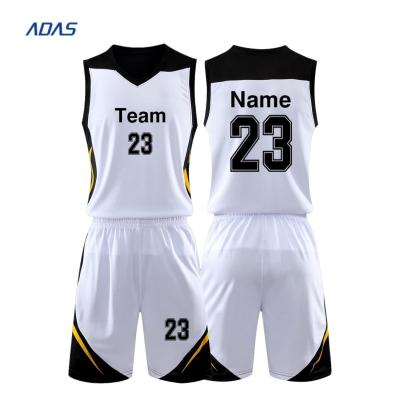 China Basketball Uniform Premium Quality Basketball team wear New Design 100% Polyester Made Basketball Uniforms for sale