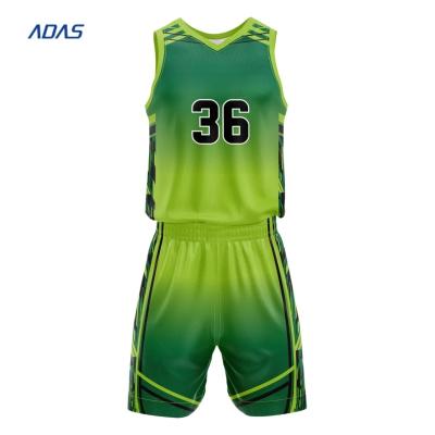 China Custom Basketball Jersey New Style 100% Polyester Embroidery Stitched Printed City Team Quick Dry Breathable Sports Uniform for sale