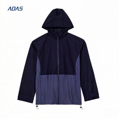 China Men's Hoodie Windbreaker Jackets Custom Sports Casual Waterproof Breathable Jacket Manufacturer for sale