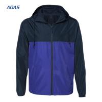 China Unisex Lightweight Soft Shell Windbreaker Jacket water resistant with Hood Windproof jacket for Hiking Fishing for sale