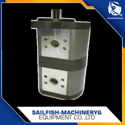 China hot sale  hydraulic pilot gear pump of  HDGP32+32 for MITSUBISHI MS070 E70B S265 S160 excavator wheel loader pump for sale