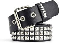China Unisex Western Belt with Ordinary Style Width 2-4cm Iron Buckle Rivet Punk Design for sale