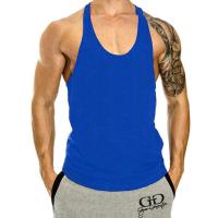 China RTS OEM Digital Printing Gym Cut Off Tank Sleeveless for Men's Athletic Wear for sale