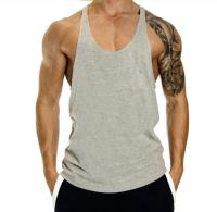 China RTS OEM Digital Printing Gym Cut Off Tank Sleeveless for Men's Athletic Wear for sale