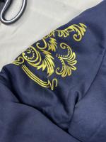 China 100% Polyester Long Sleeve Men's Thickened Hooded Two-Piece Set for Winter Sports for sale