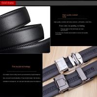 China 110-125cm Length Custom Logo Leather Belt for Men Leather characteristics spilt cowhide for sale
