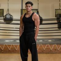 China Polyester Digital Printing Male Tank Tops for XMAMLON RTS OEM Custom Fitness Gym Wear for sale