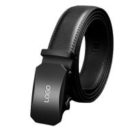 China 110-125cm Length Custom Logo Leather Belt for Men Leather characteristics spilt cowhide for sale