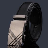 China 110-125cm Length Custom Logo Leather Belt for Men Leather characteristics spilt cowhide for sale