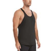 China XMAMLON Custom Gym T-Shirt Vests for Men's Graphic Tshirt Sleeveless Tank Top Cotton for sale