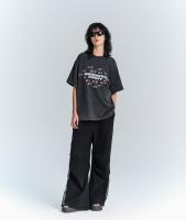 China 100% Cotton Men Women Tee Shirts Short Sleeve DTG Print Screen Puff Acid Washed T-shirts for sale