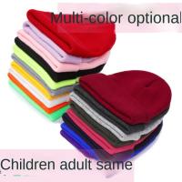 China Custom Logo Embroidery Unisex Acrylic Knit Cuffed Cap Warm Winter Knit Hats Beanie for SKI for sale