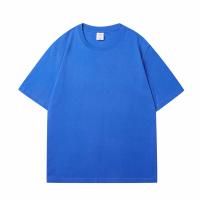 China Men's Custom Heavy 100% Cotton Oversize T Shirt Blank Mock Neck Heavyweight Multi-color for sale