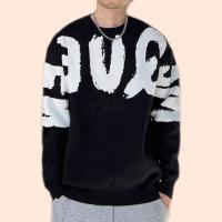 China Men's Thickened Sweater in Large Letter Design Perfect for Winter Fashion and Comfort for sale