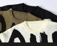China Men's Thickened Sweater in Large Letter Design Perfect for Winter Fashion and Comfort for sale